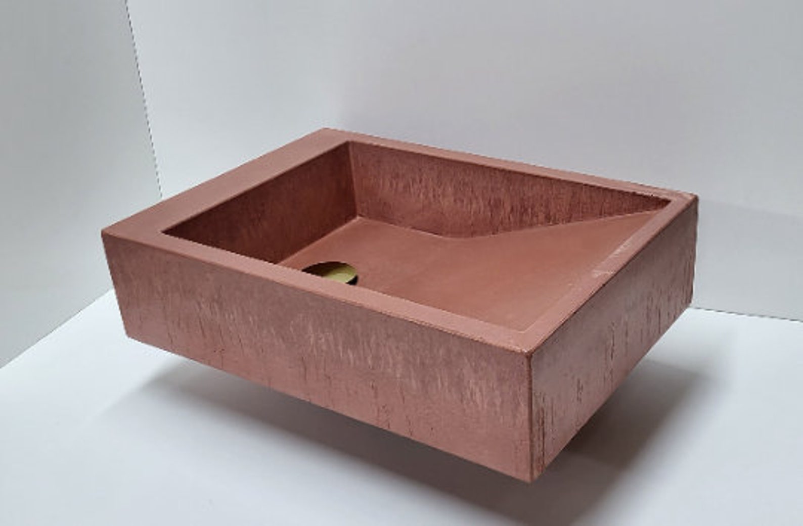 Concrete Bathroom Sloped Sink/ Basin - Etsy UK