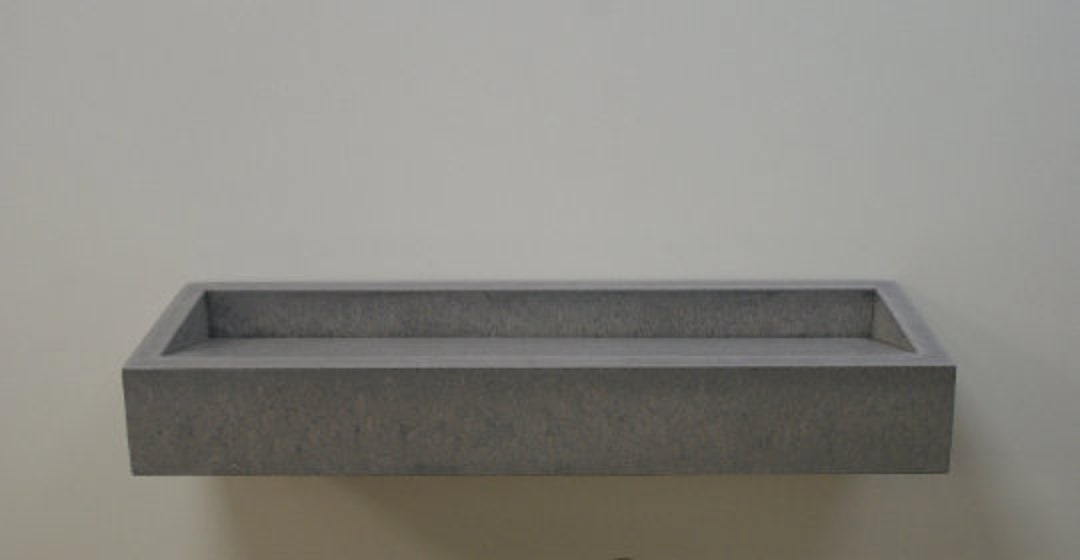 Concrete Bathroom Sloped Sink/ Basin - Etsy