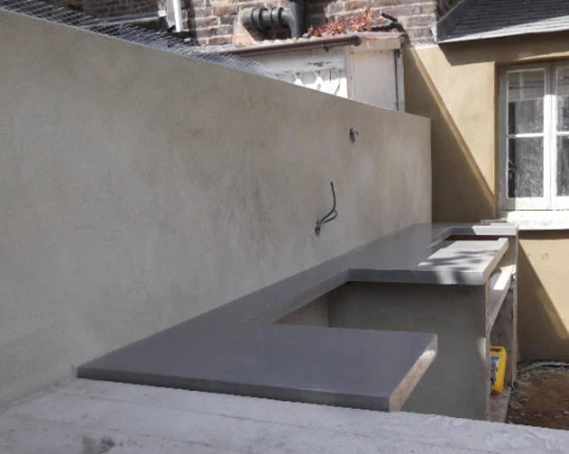 Concrete Garden Worktops/ Outdoor Worktops/ BBQ - Etsy UK
