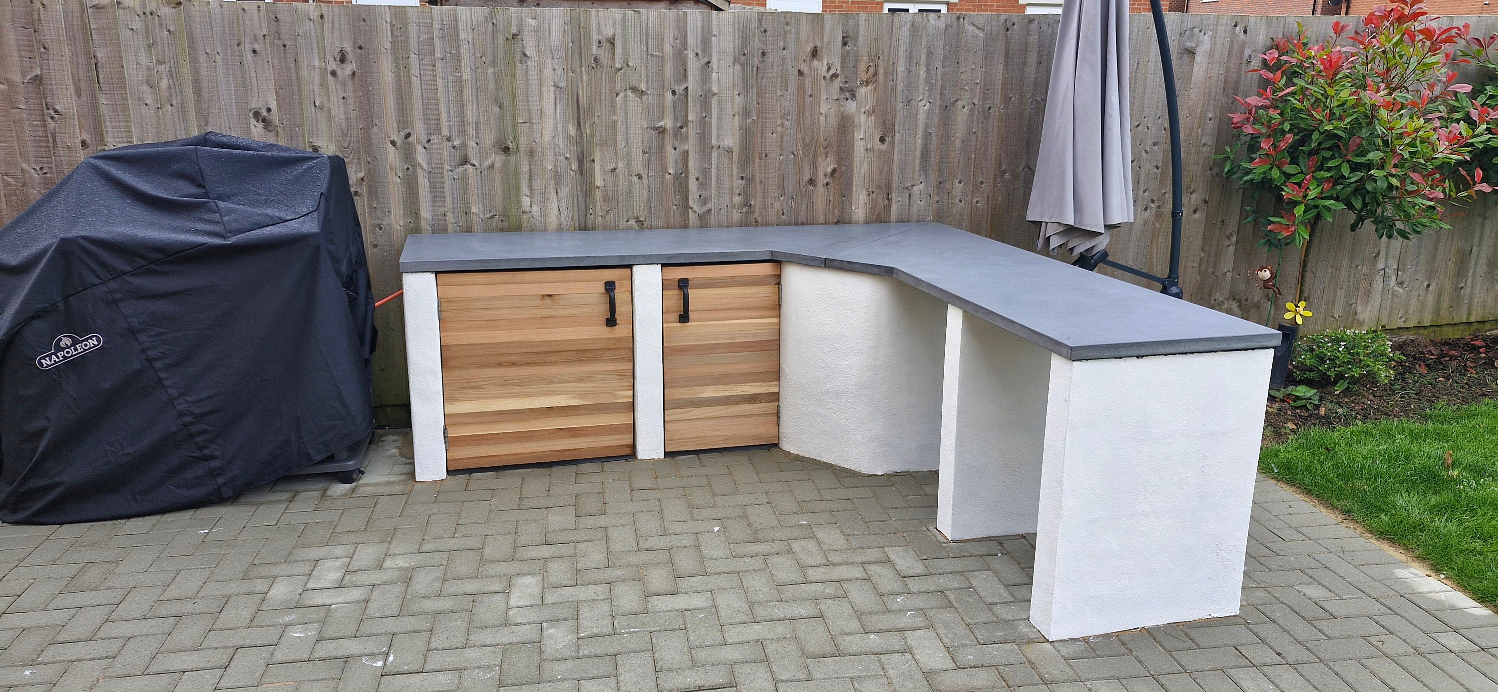 Concrete Garden Worktops/ Outdoor Worktops/ BBQ - Etsy UK