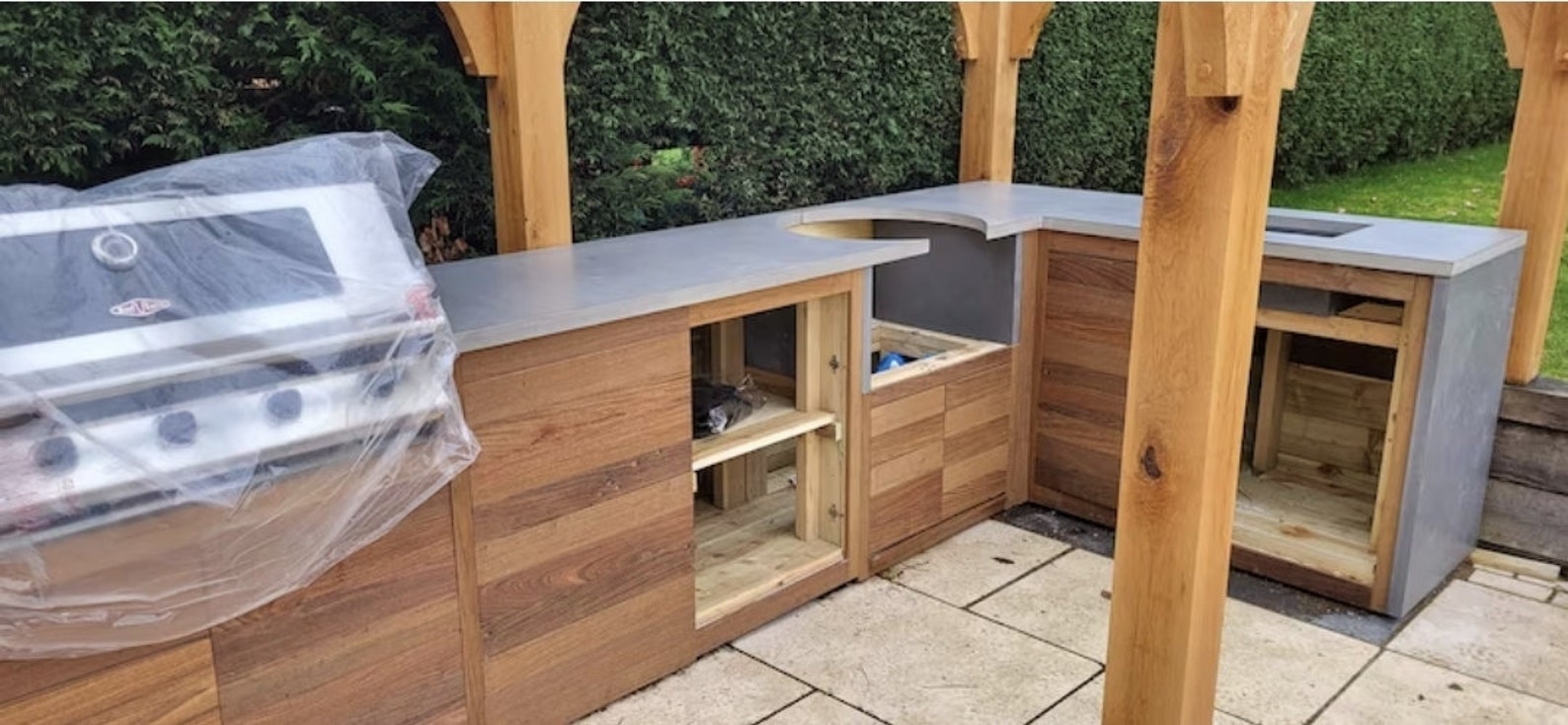 Concrete Garden Worktops/ Outdoor Worktops/ BBQ - Etsy UK