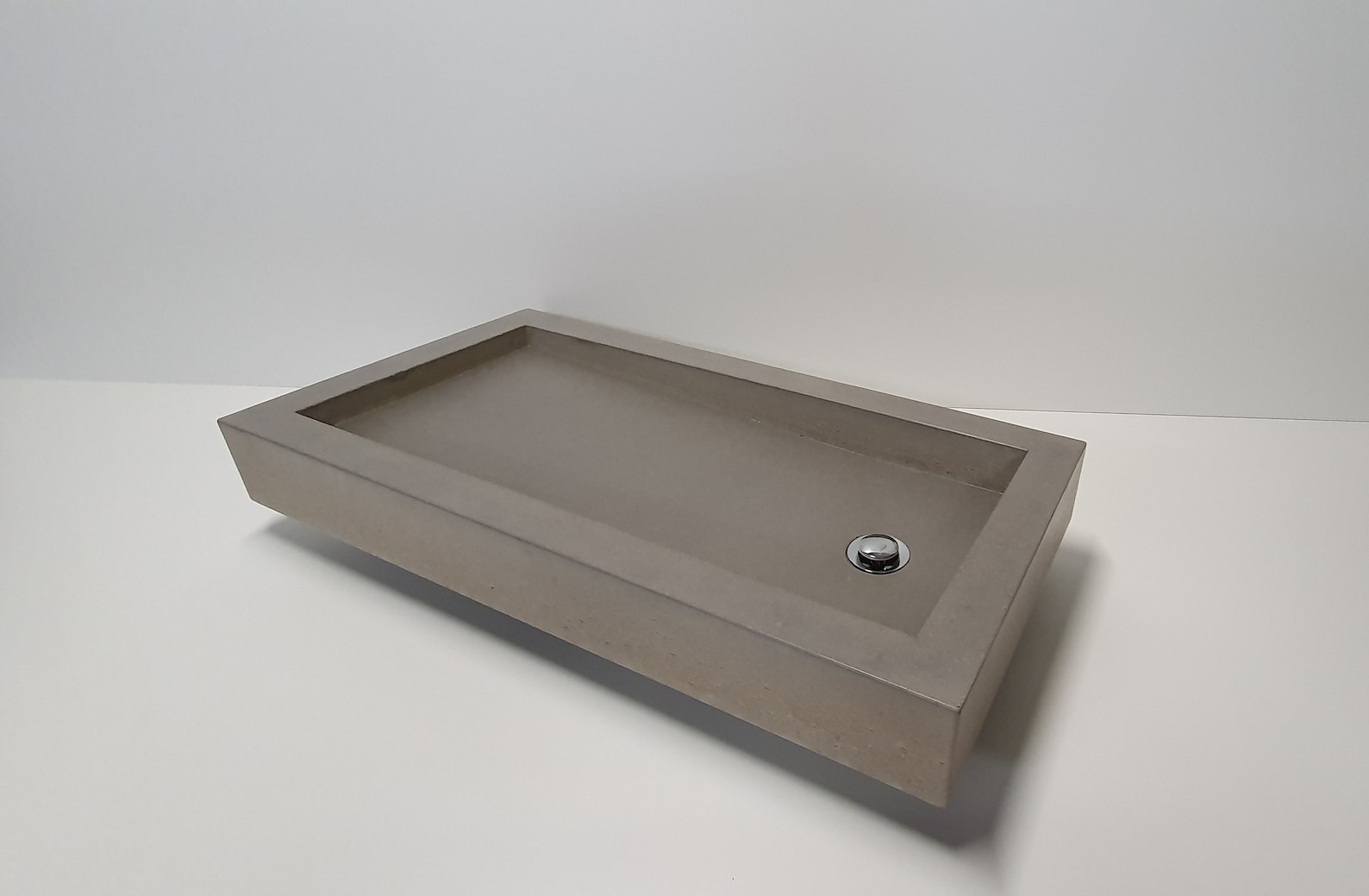 Concrete Bathroom Sloped Sink/ Basin - Etsy UK