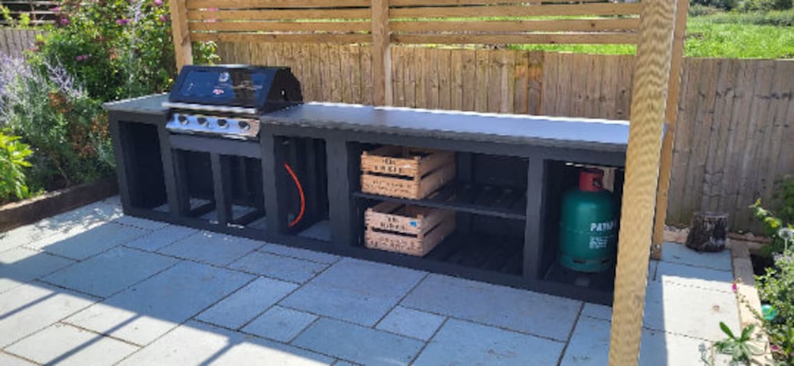 Concrete Garden Worktops/ Outdoor Worktops/ BBQ - Etsy UK