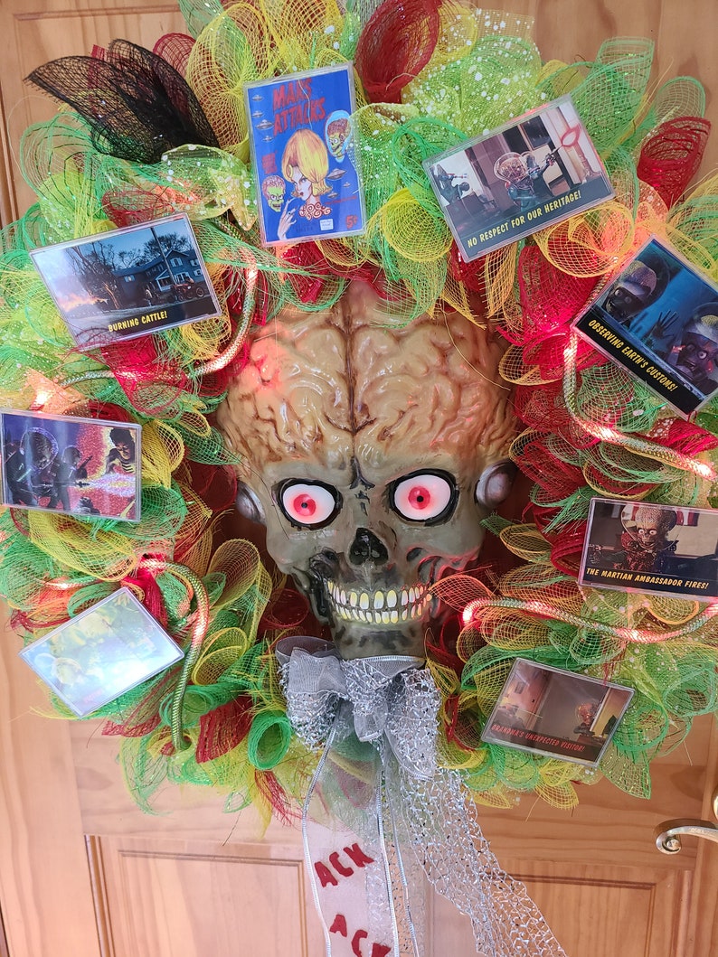 Mars Attacks Wreath - Etsy