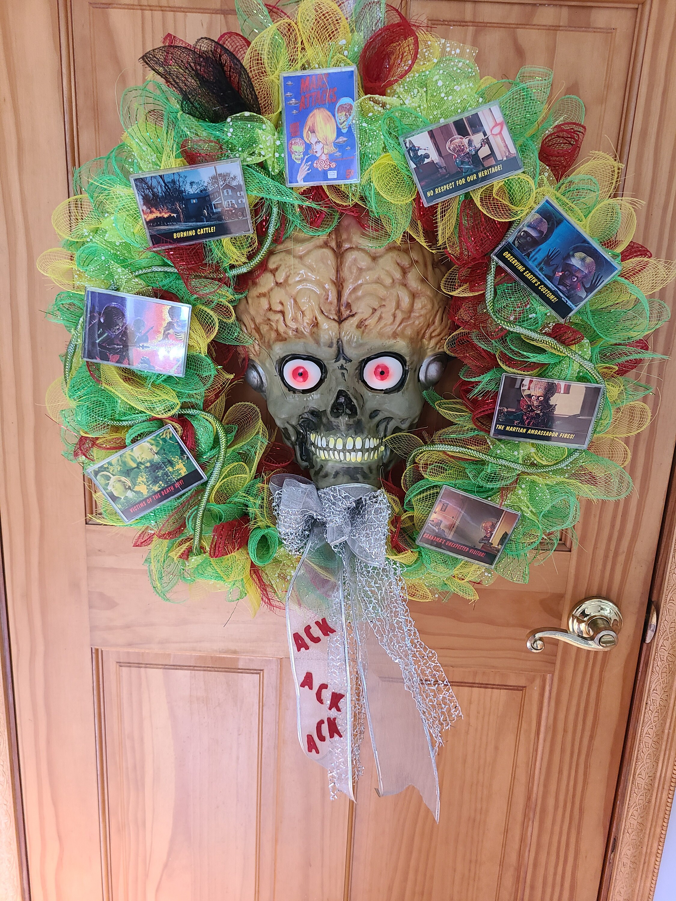 Mars Attacks Wreath - Etsy