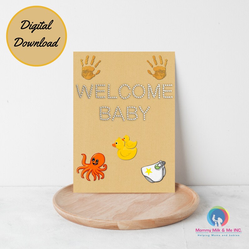 Welcome Baby Greeting Card - Etsy