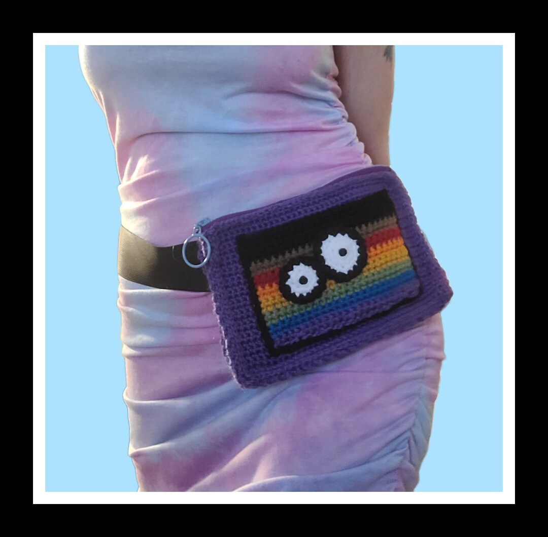 CROCHET PATTERN for Crocheted Pride Flag Fanny Pack - Etsy