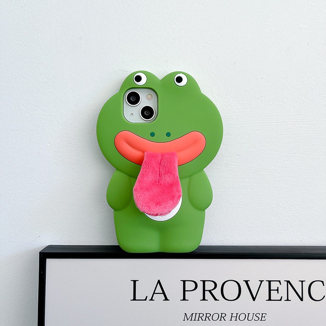 3D Cartoon Frog/funny Phone Case for iPhone 11 12 13 14 Plus Pro Max ...