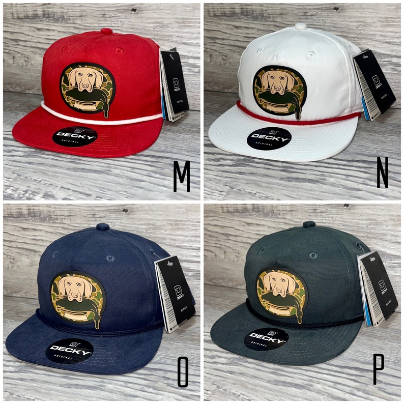 Wetland Wingman 3D Snapback Duck Hunting Rope Hats - Etsy