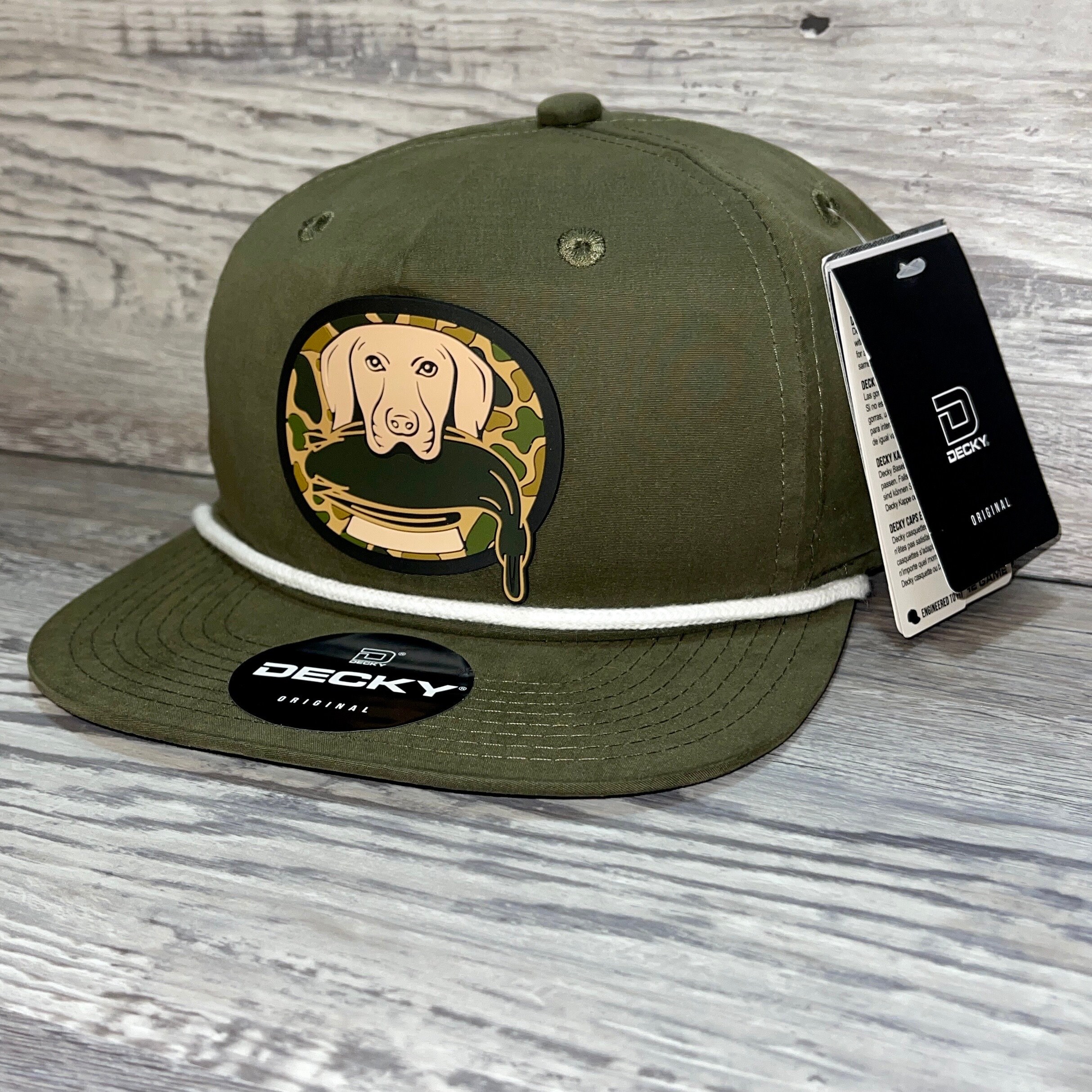 Wetland Wingman 3D Snapback Duck Hunting Rope Hat Olive/ - Etsy
