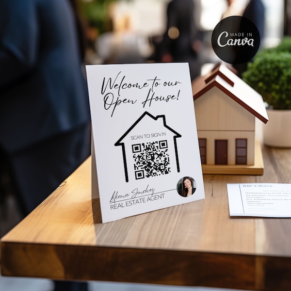 Open House Qr Code - Etsy