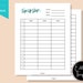 Sign up Sheet for Events, Printable Sign up Template, Editable Sign up ...