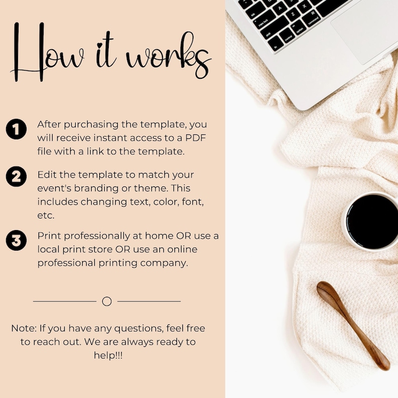 Printable Sign in Sheet for Events, Sign in Template, Editable ...