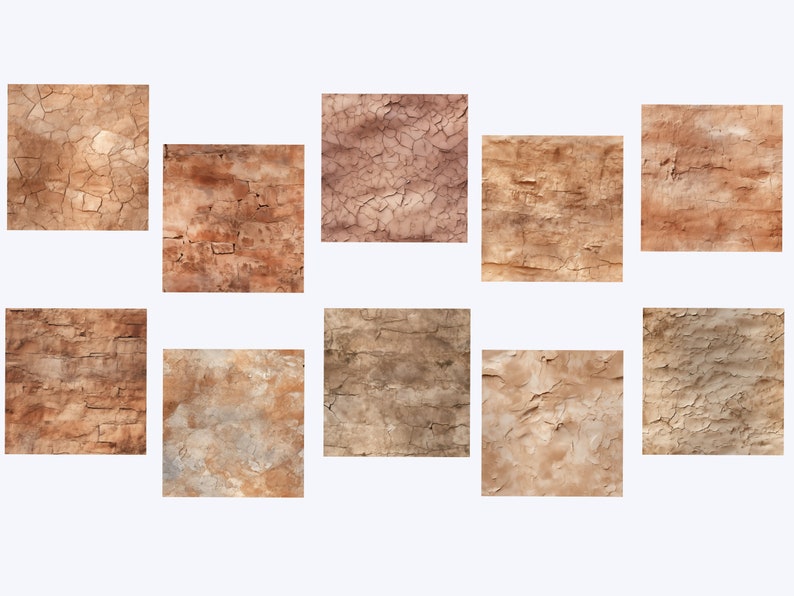 SEAMLESS Digital Paper Adobe Texture 20 Designs - Etsy