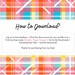 SEAMLESS Digital Paper Summer Plaids 10 Designs Print on Demand ...