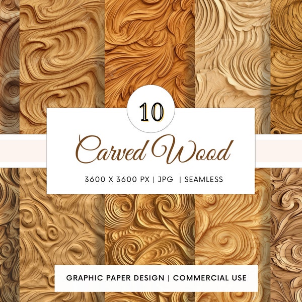 Wood Digital Paper - Etsy