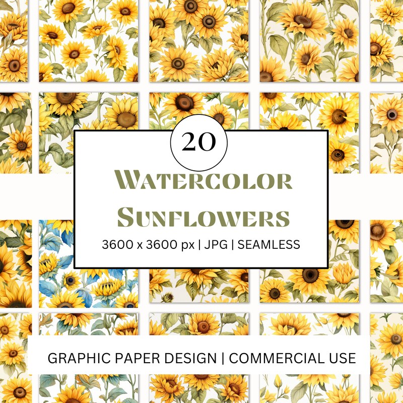Sunflower Wallpaper - Etsy