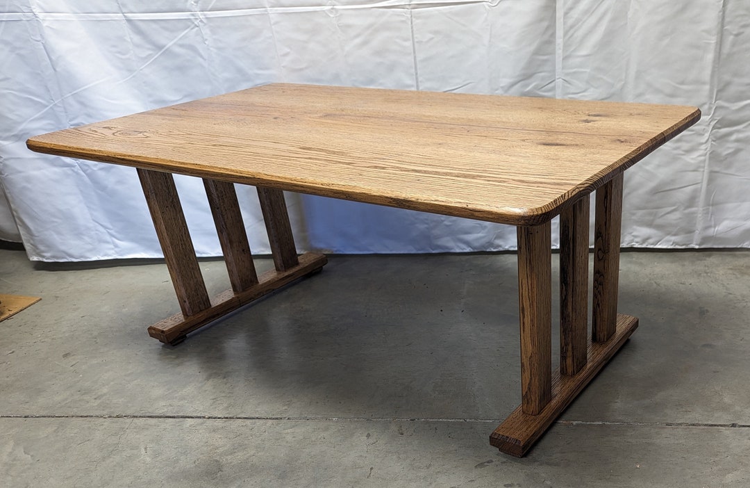 Wormy Oak Coffee Table - Etsy