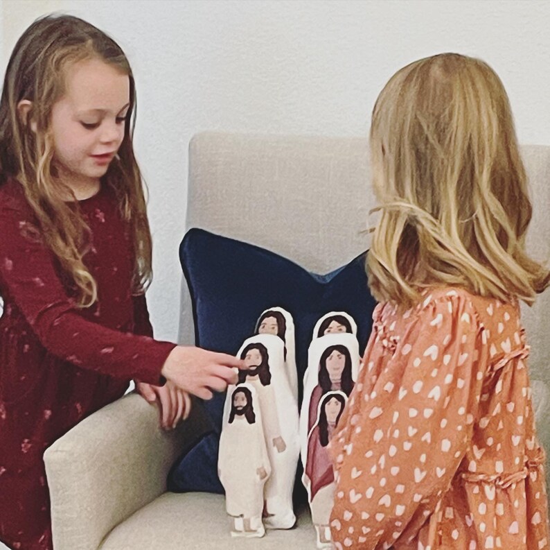 Jesus Plush Doll Jesus Stuffie Christian Toy Bible Doll Baptism Gift ...