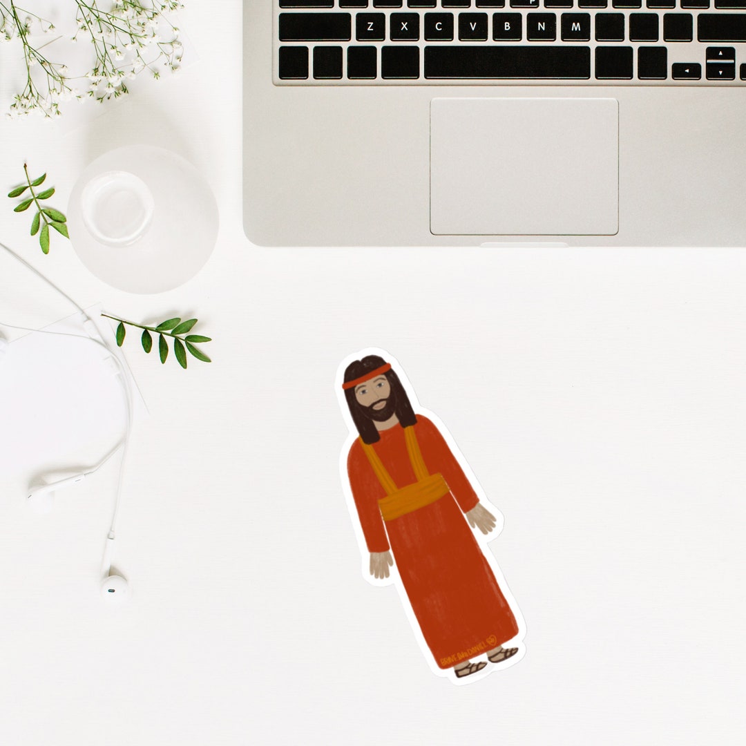 Bible Character Daniel Sticker Bible Character Sticker Christian ...