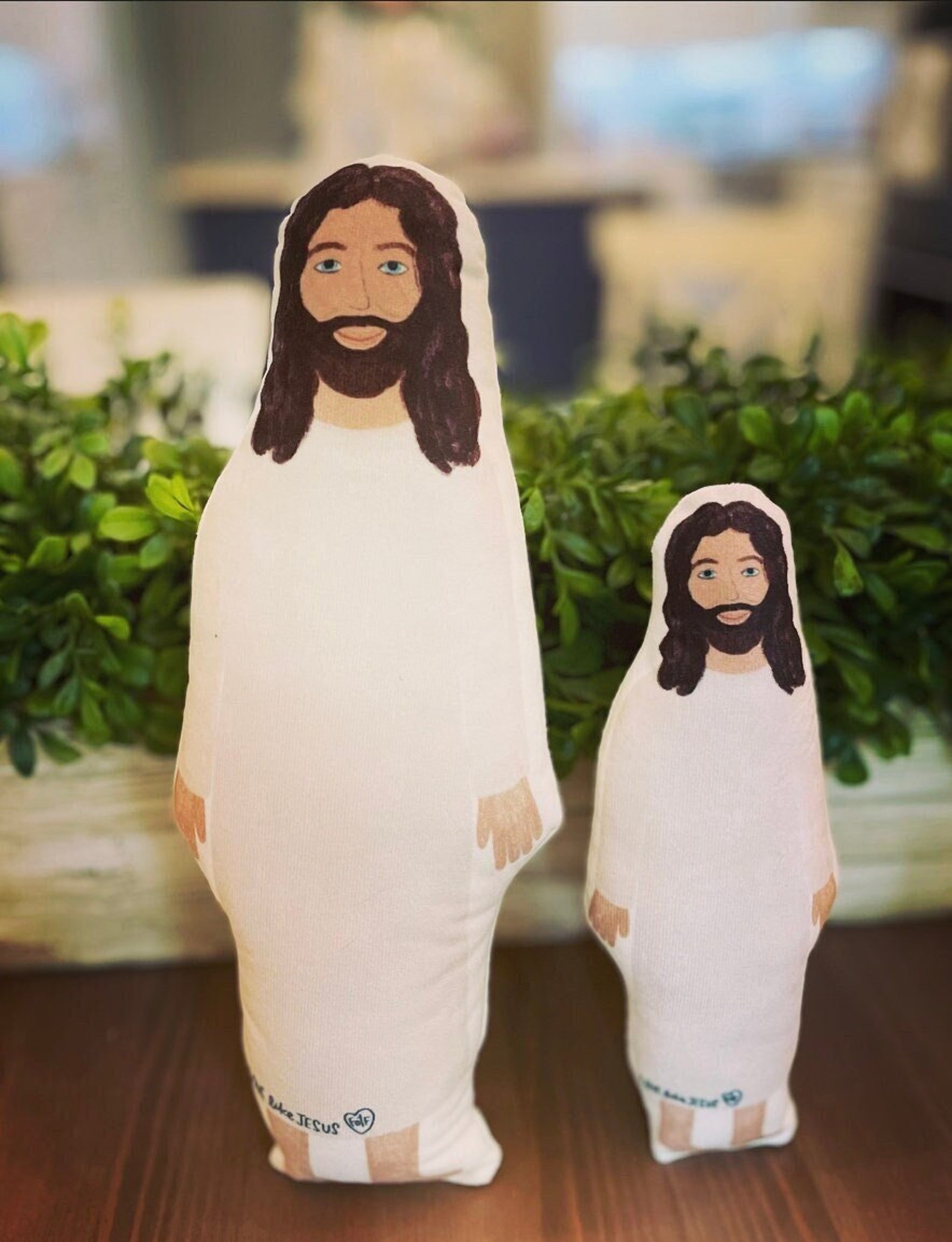 Jesus Plush Doll Jesus Stuffie Christian Toy Bible Doll Baptism Gift ...