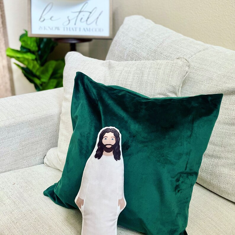 Jesus Plush Doll Jesus Stuffie Christian Toy Bible Doll Baptism Gift ...