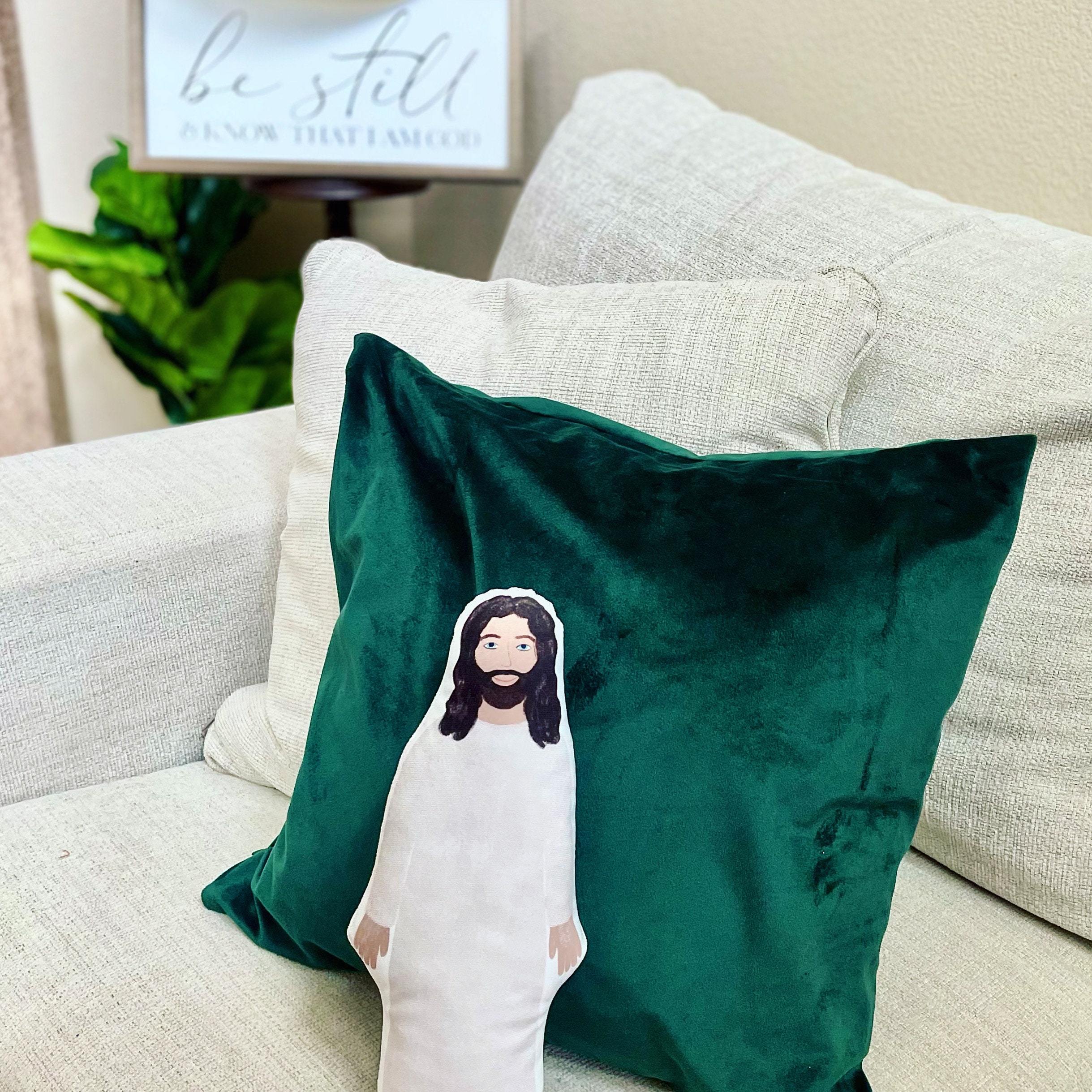 Jesus Plush Doll Jesus Stuffie Christian Toy Bible Doll Baptism Gift - Etsy