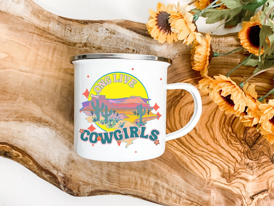 Country Western Style Gift Cowgirl Gift Cowboy Mug - Etsy