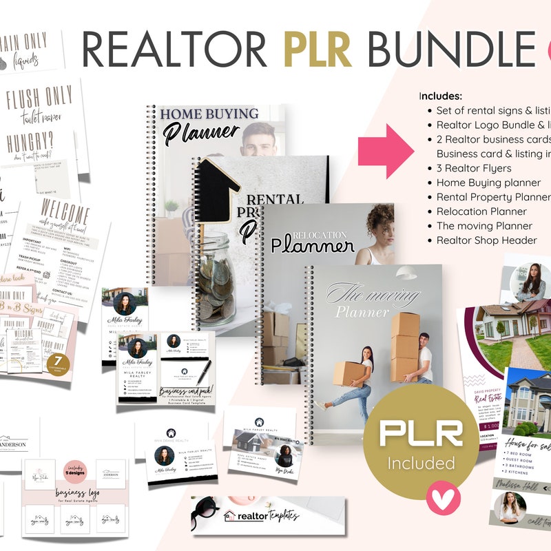 Plr Real Estate Planner - Etsy
