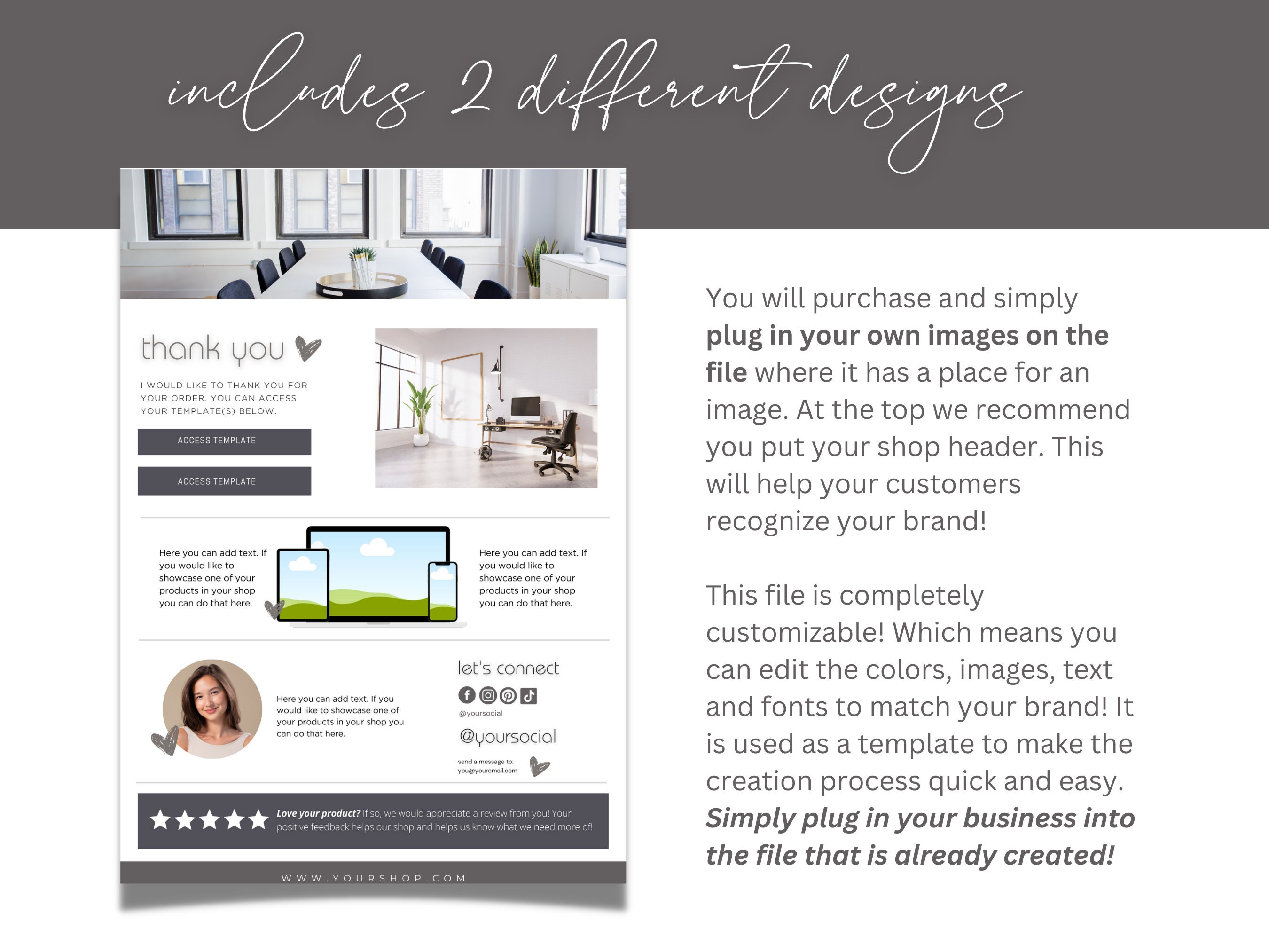 2 Canva Access File for Creators Professionally Send Your - Etsy