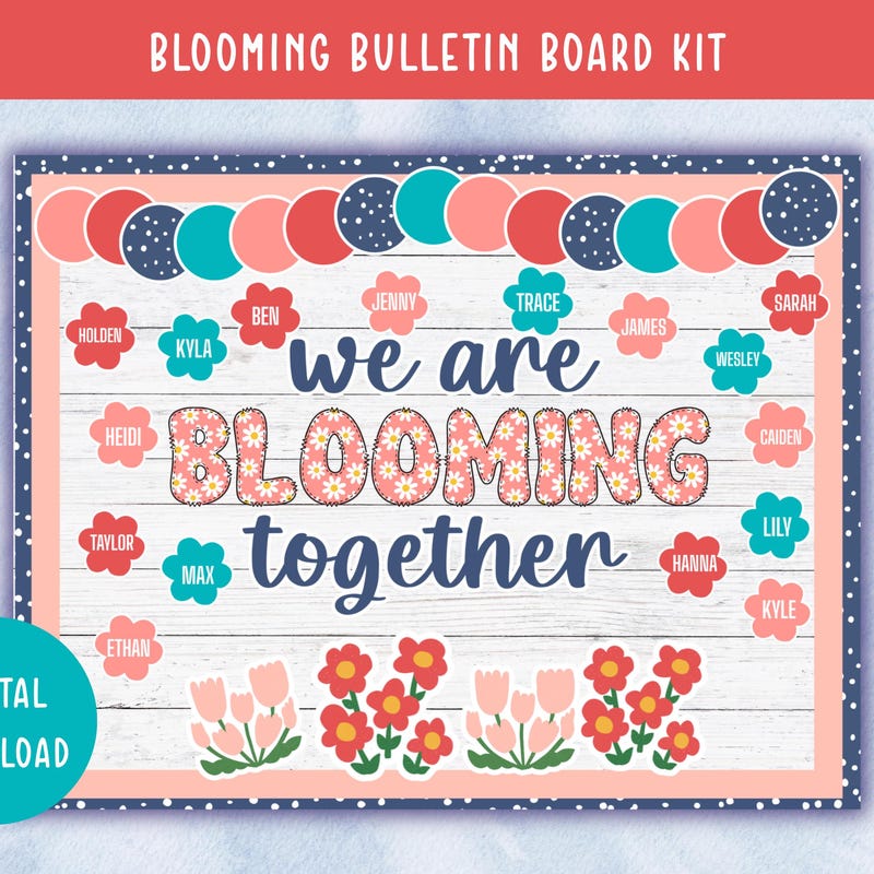 Floral Bulletin Boards - Etsy