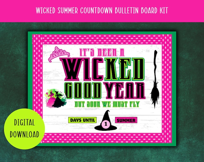 Wicked Classroom Collage Posters - Etsy