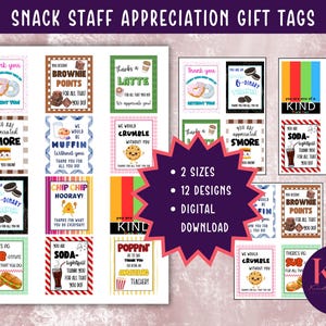Teacher Appreciation Week Gift Tags. Just Download and Print! - Etsy