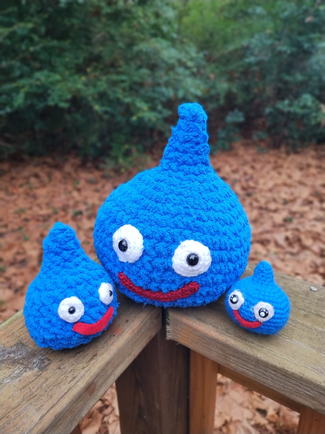 Custom Dragon Quest (warrior) Slime Large/medium/small Plush Blanket ...