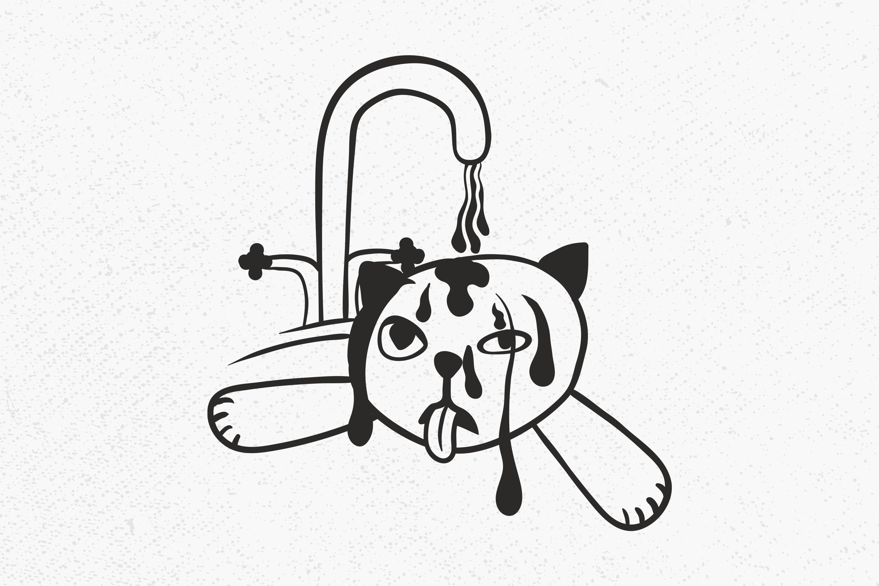 Unlucky Cat SVG, Bad Luck Cat SVG, Black Cat Bundle SVG, Misfortune Cat ...