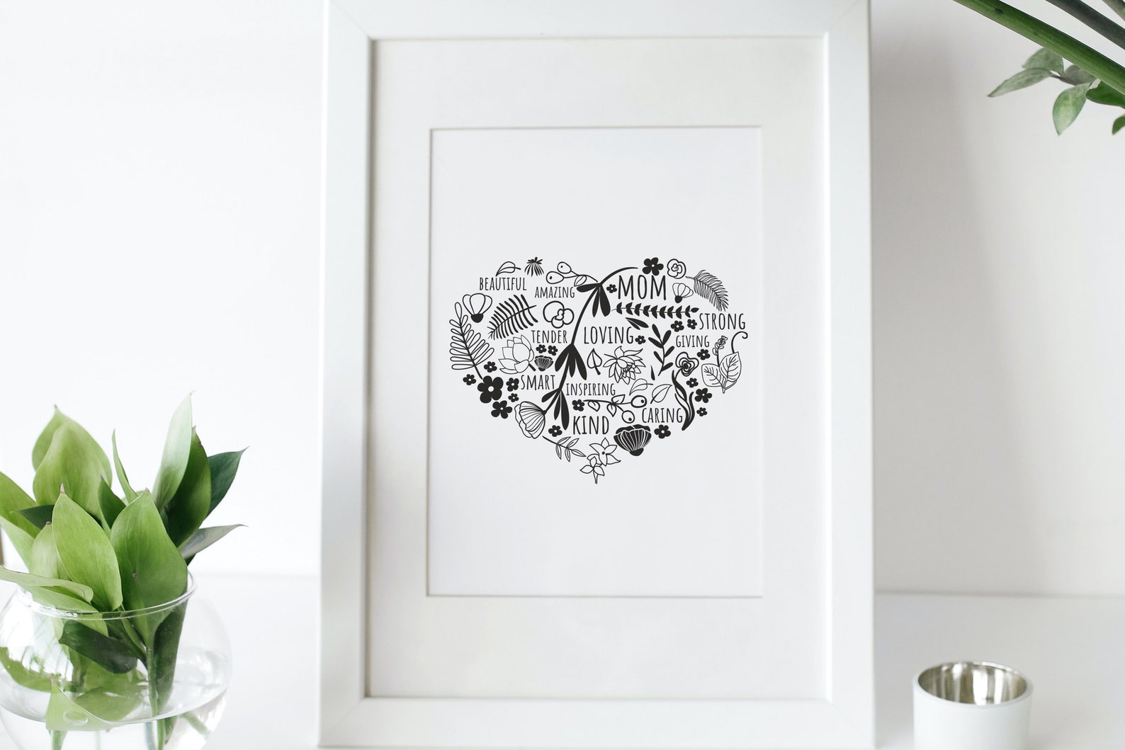 Love Heart Svg, Heart Clipart Svg, Heart Monogram Svg, Heart Outline ...