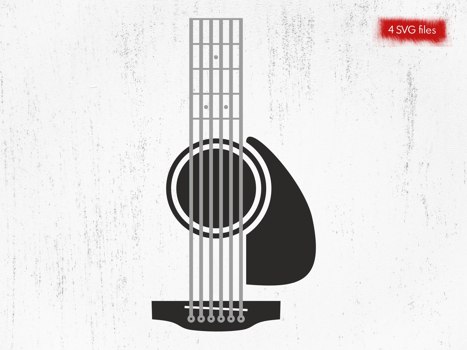 Acoustic Guitar Svg, Acoustic Svg, Guitar, Guitar Clipart, Guitar ...