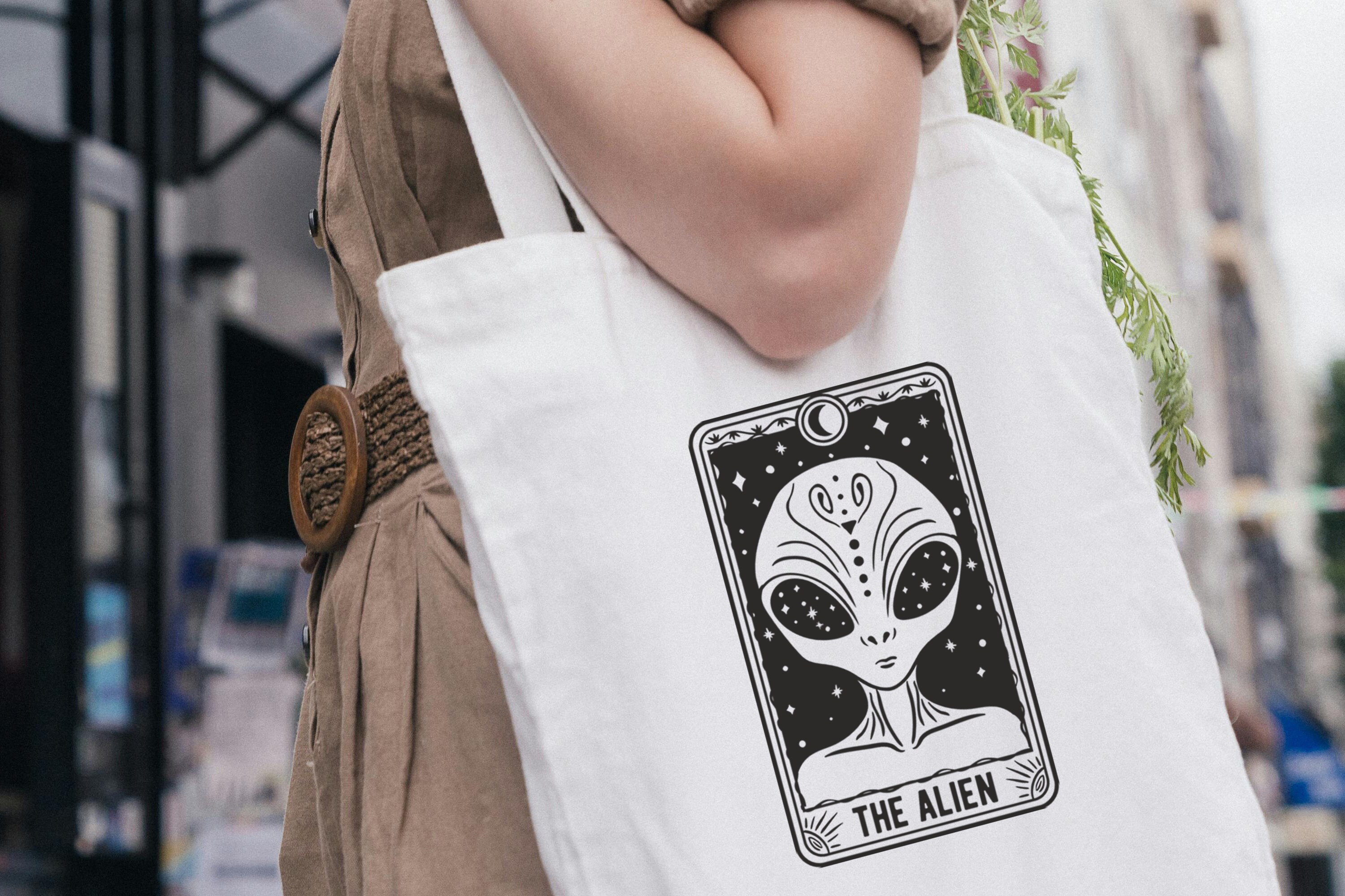 The Alien Tarot Card, Alien Card Svg, Alien Svg, Aliens Svg, Outer ...