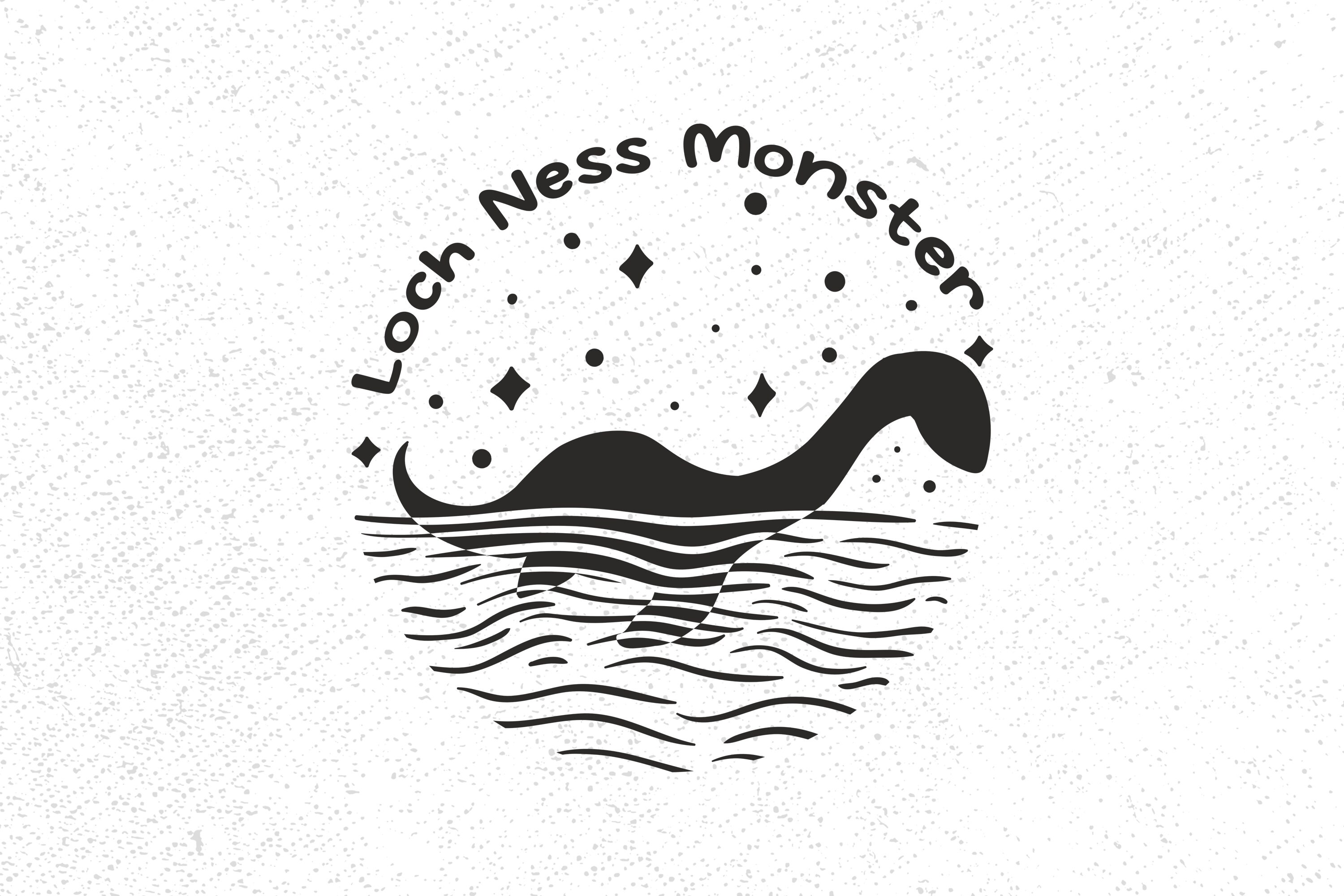 Loch Ness Monster Bundle Svg, Nessie Svg, Split Monogram Svg, Lochness ...