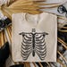 Skeleton Torso SVG Bundle, Ribcage Bones Cut Files (digital Download ...