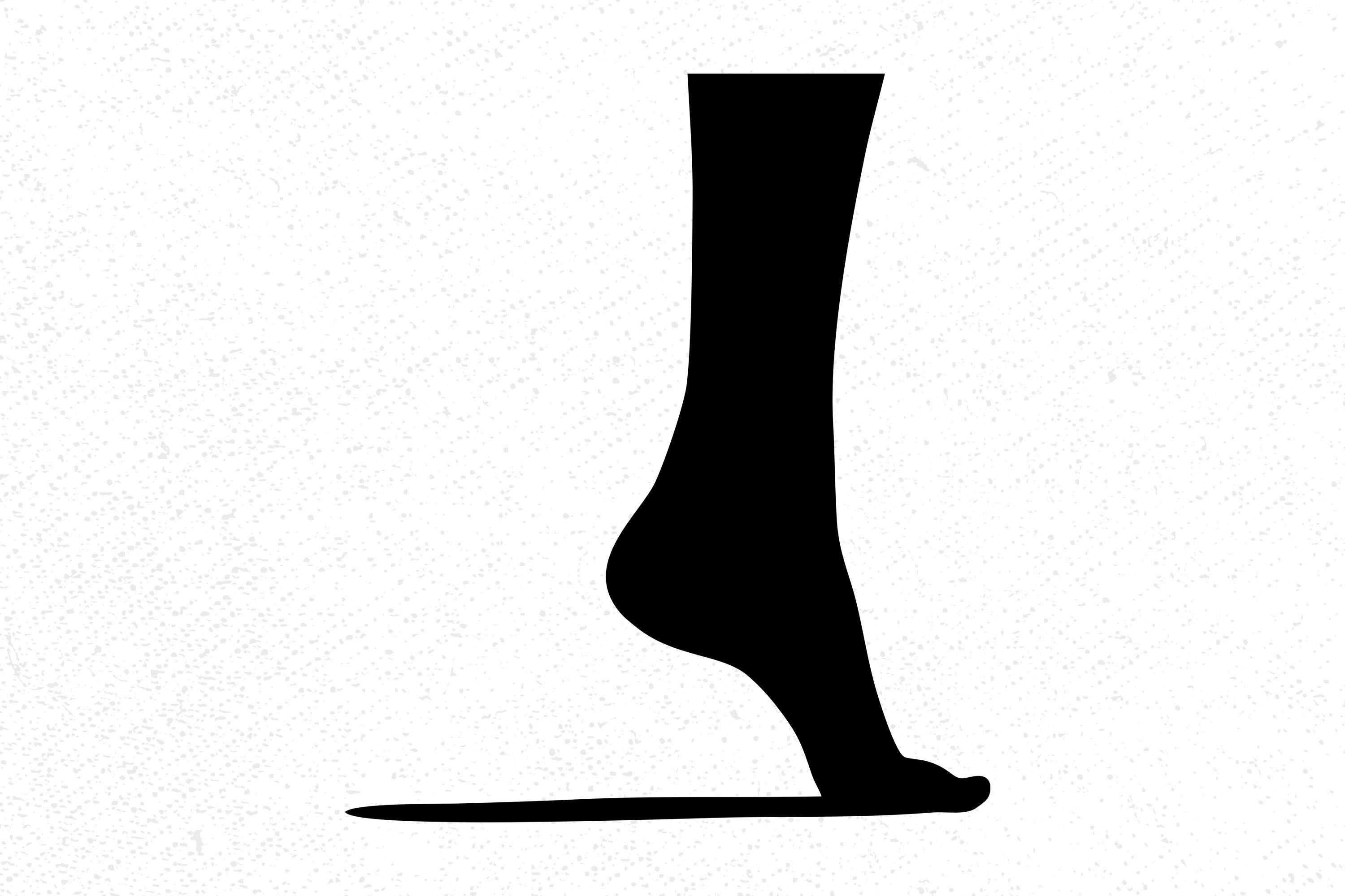Footprint Bundle Svg, Silhouette, Foot, Toes, Sole, Barefoot, Podiatry ...