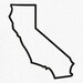 California State Map and Flag Svg, California SVG, US State SVG, United ...