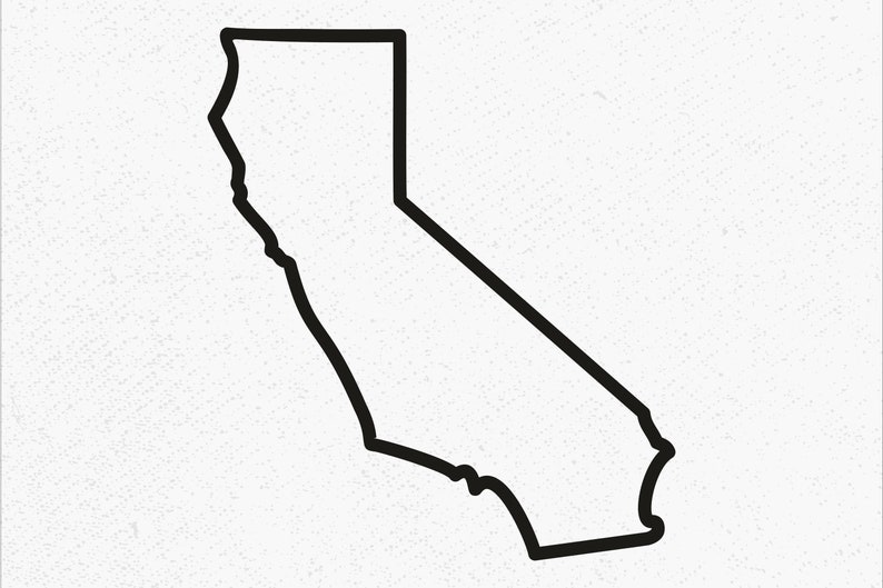 California State Map and Flag Svg, California SVG, US State SVG, United ...