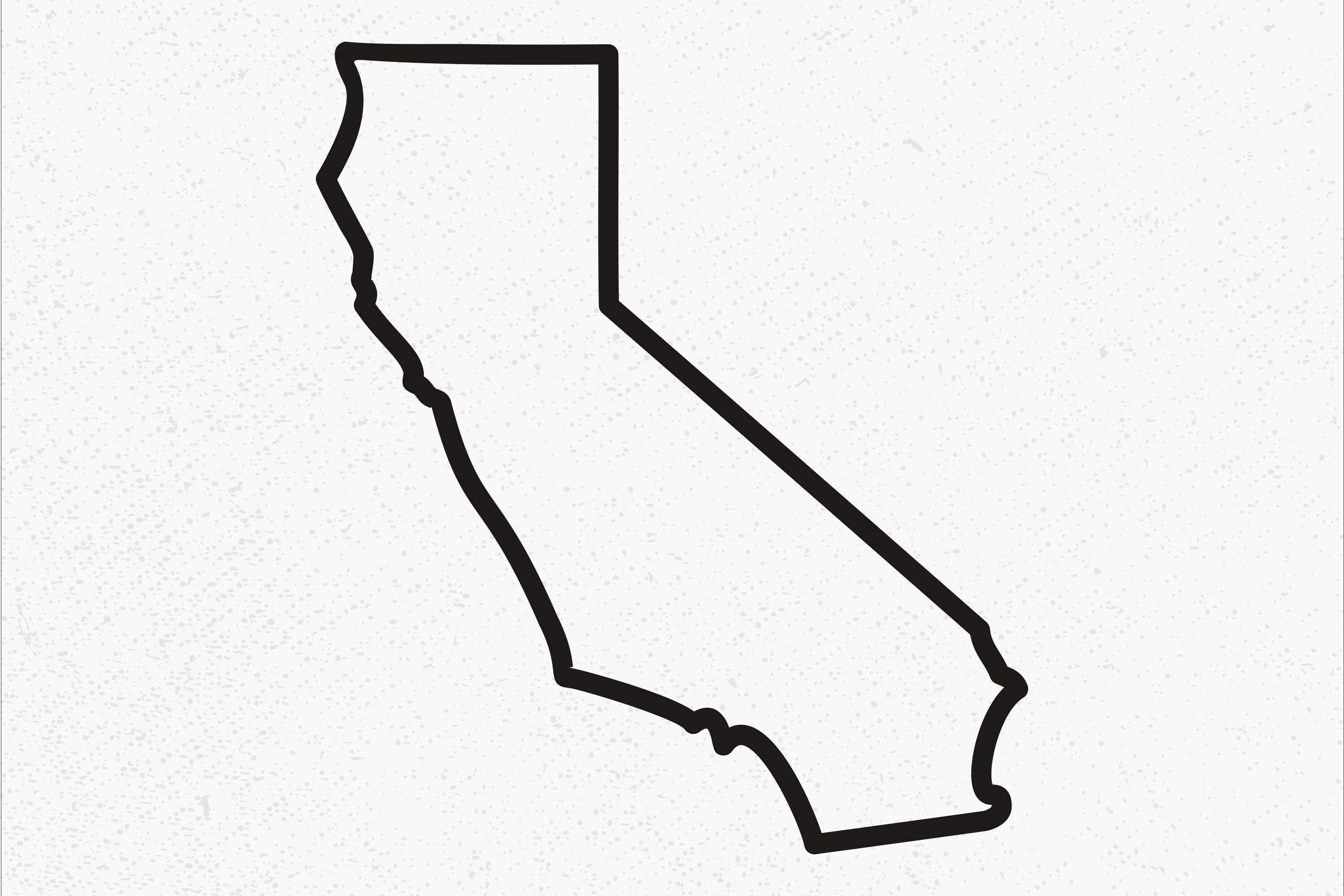 California State Map and Flag Svg, California SVG, US State SVG, United ...