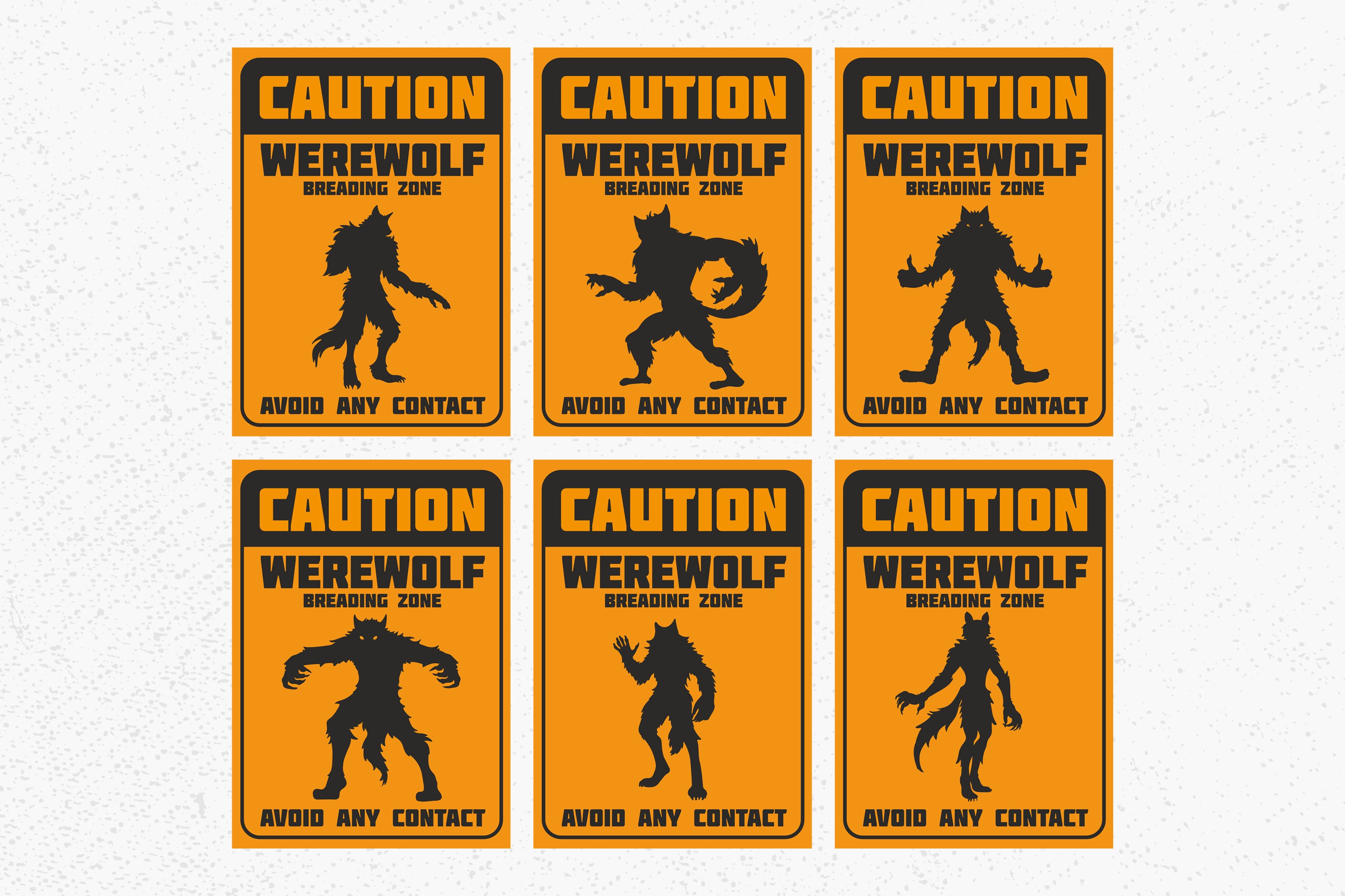Werewolf Sign Svg, Howling Werewolf Gift, Funny Werewolf Gift, Sign for ...