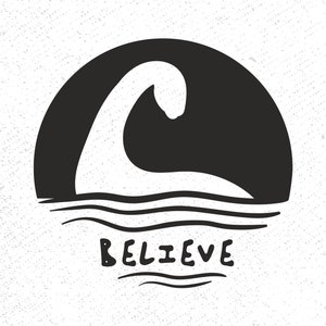 Loch Ness Monster Bundle Svg, Nessie Svg, Split Monogram Svg, Lochness ...