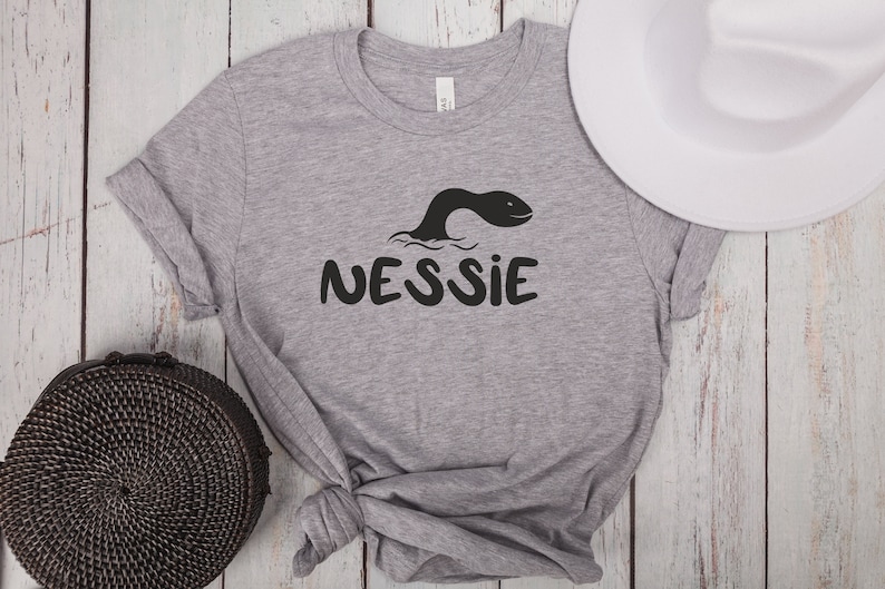Loch Ness Monster Bundle Svg, Nessie Svg, Split Monogram Svg, Lochness ...