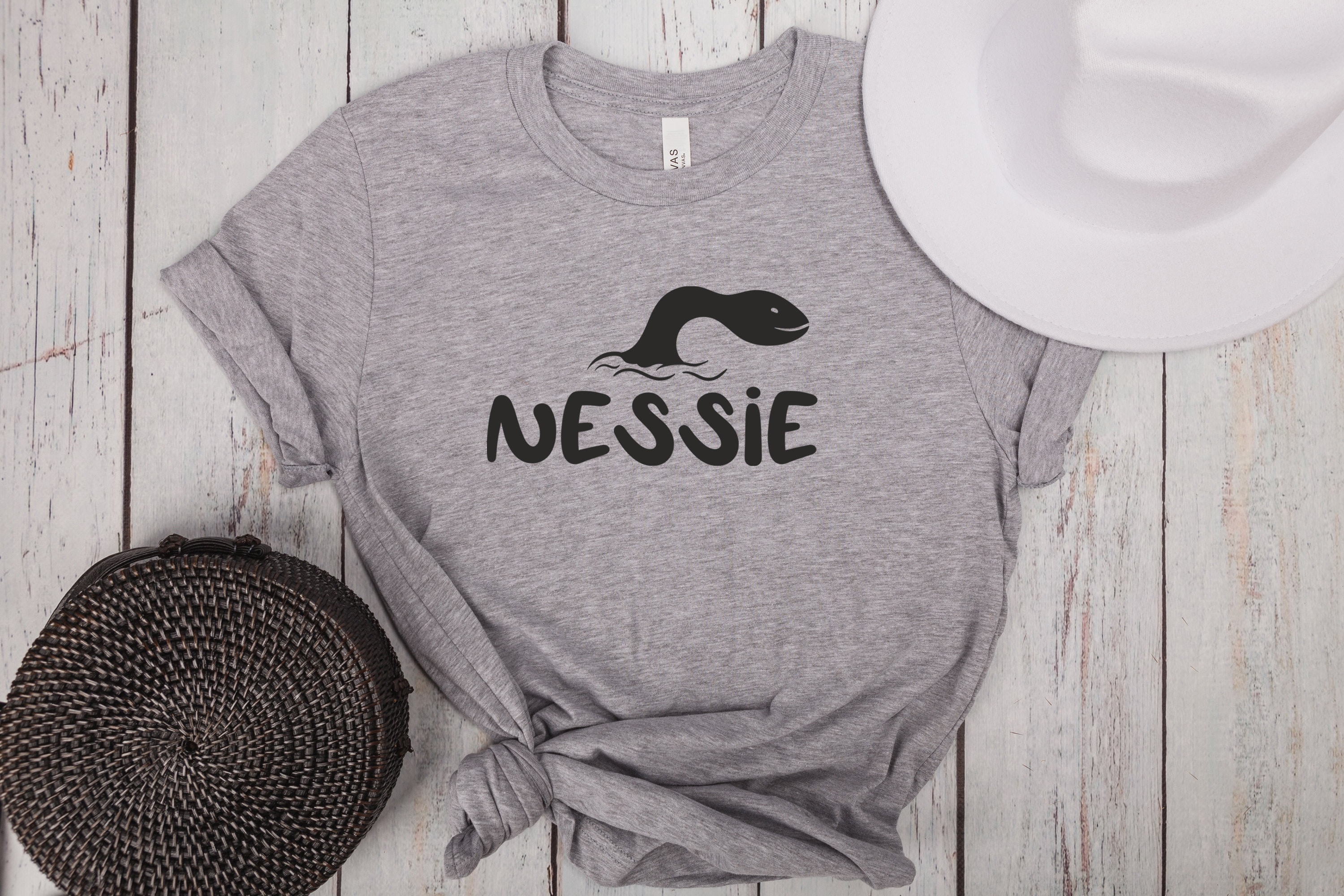 Loch Ness Monster Bundle Svg, Nessie Svg, Split Monogram Svg, Lochness ...