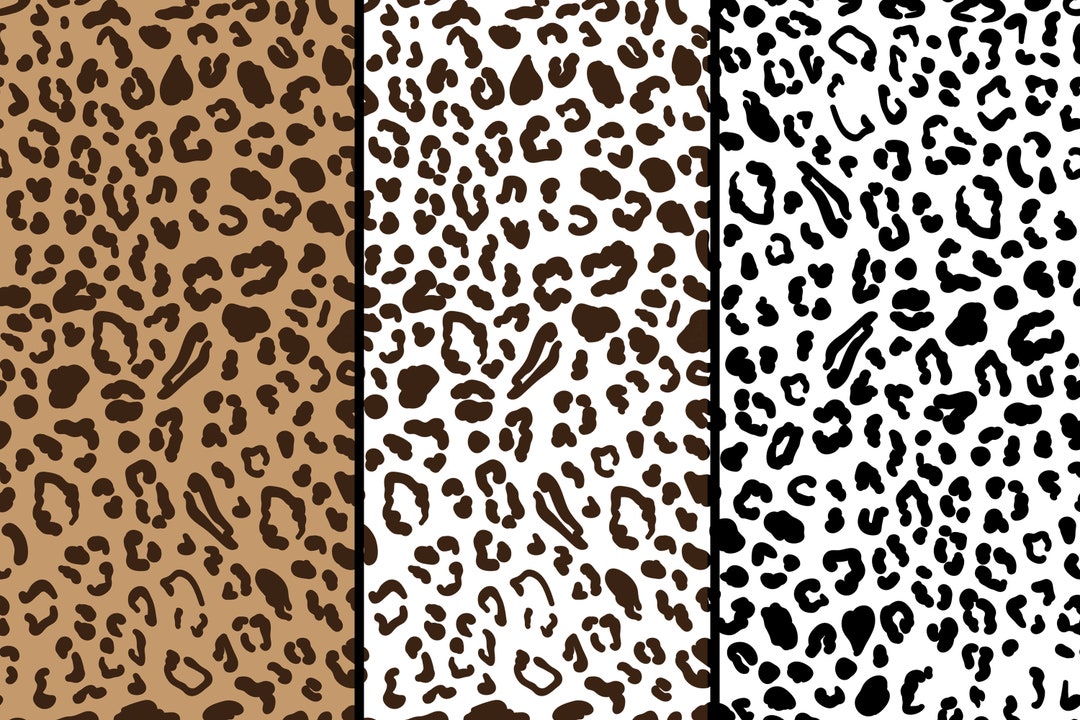 Leopard Pattern Svg, Leopard Textures Bundle SVG, Leopard Texture SVG ...