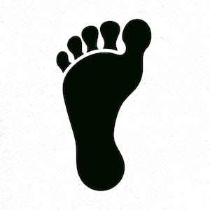 Footprint Bundle Svg, Silhouette, Foot, Toes, Sole, Barefoot, Podiatry ...